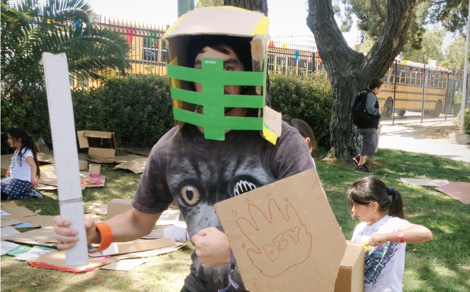 How To Build a Cardboard Costume - DIY